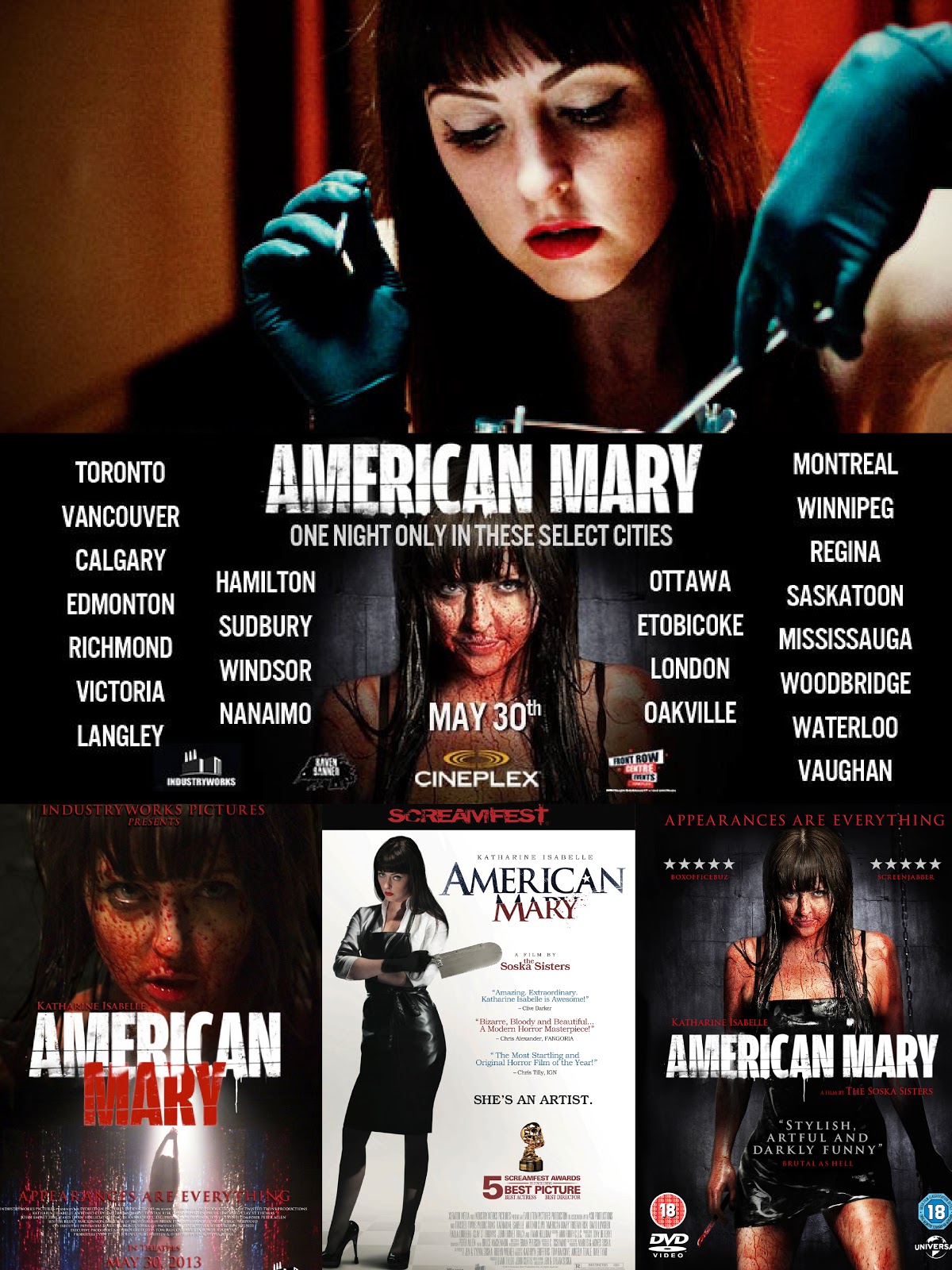 The Film Corner with Greg Klymkiw: AMERICAN MARY - Review By Greg ...