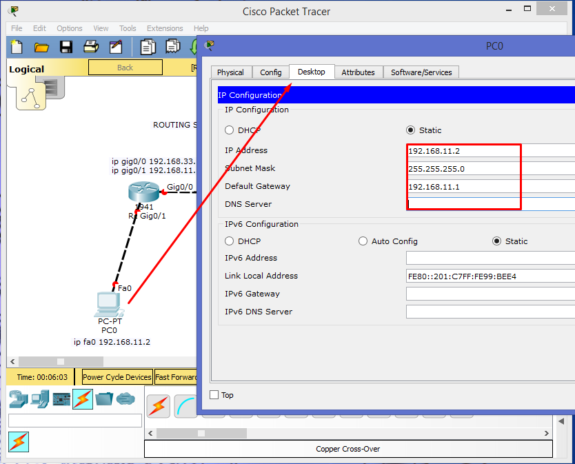 SETTING ROUTING STATIC PADA ROUTER CISCO ~ dsrtkj