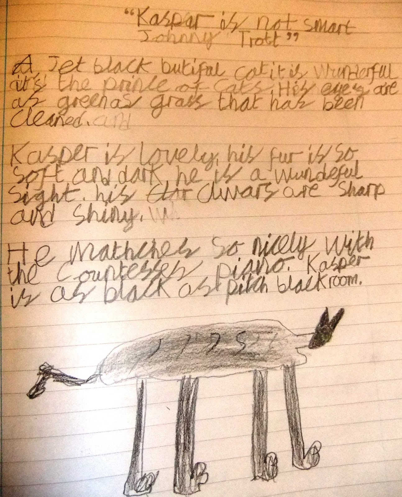 St. Clare's Class Blog: "Kaspar is not smart, Johnny Trott."