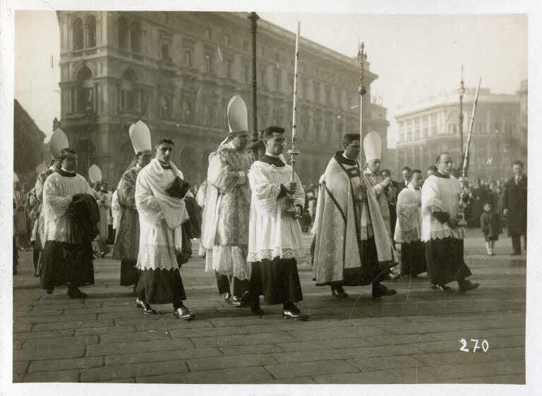 New Liturgical Movement: Historical Photos of Processions in Milan