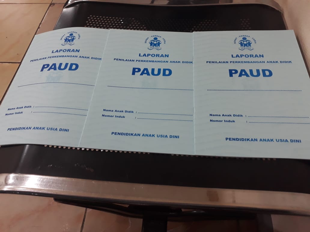 Jual Buku Raport PAUD Terbaru Usia 2 sampai 6 Tahun 2019 - GROSIR BUKU ...