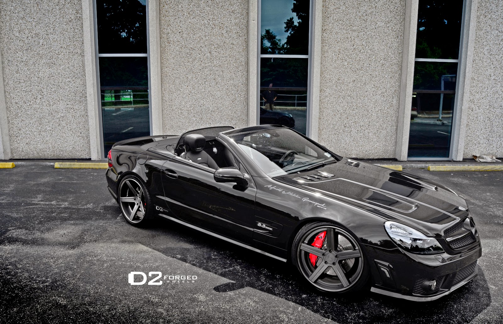 Mercedes-Benz SL63 AMG on D2FORGED CV2 | BENZTUNING