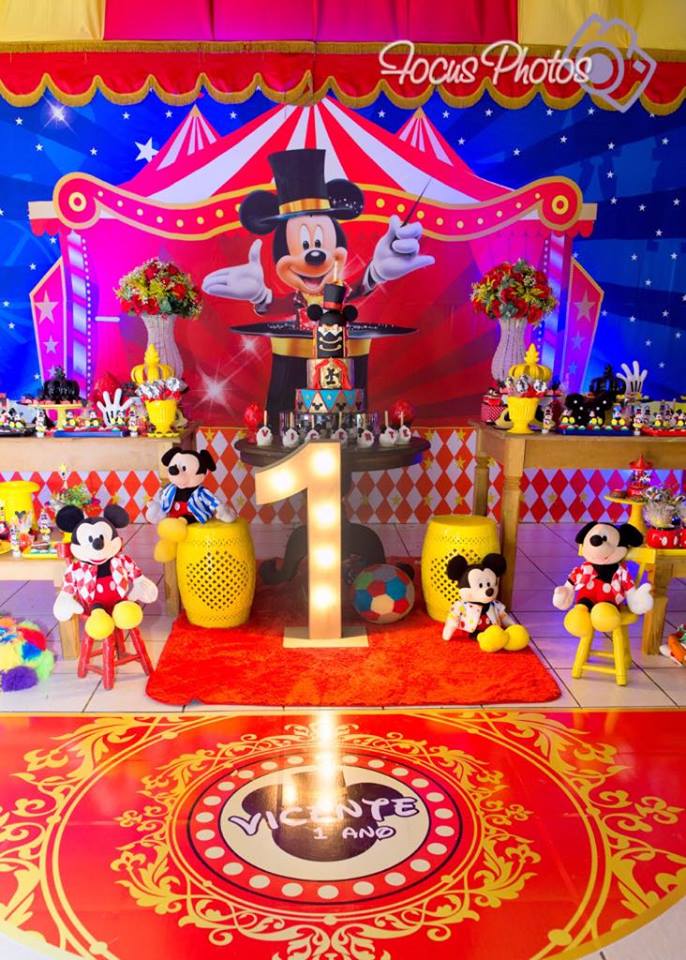 Festa de Aniversário: Circo do Mickey! — Guia Tudo Festa - Blog de ...