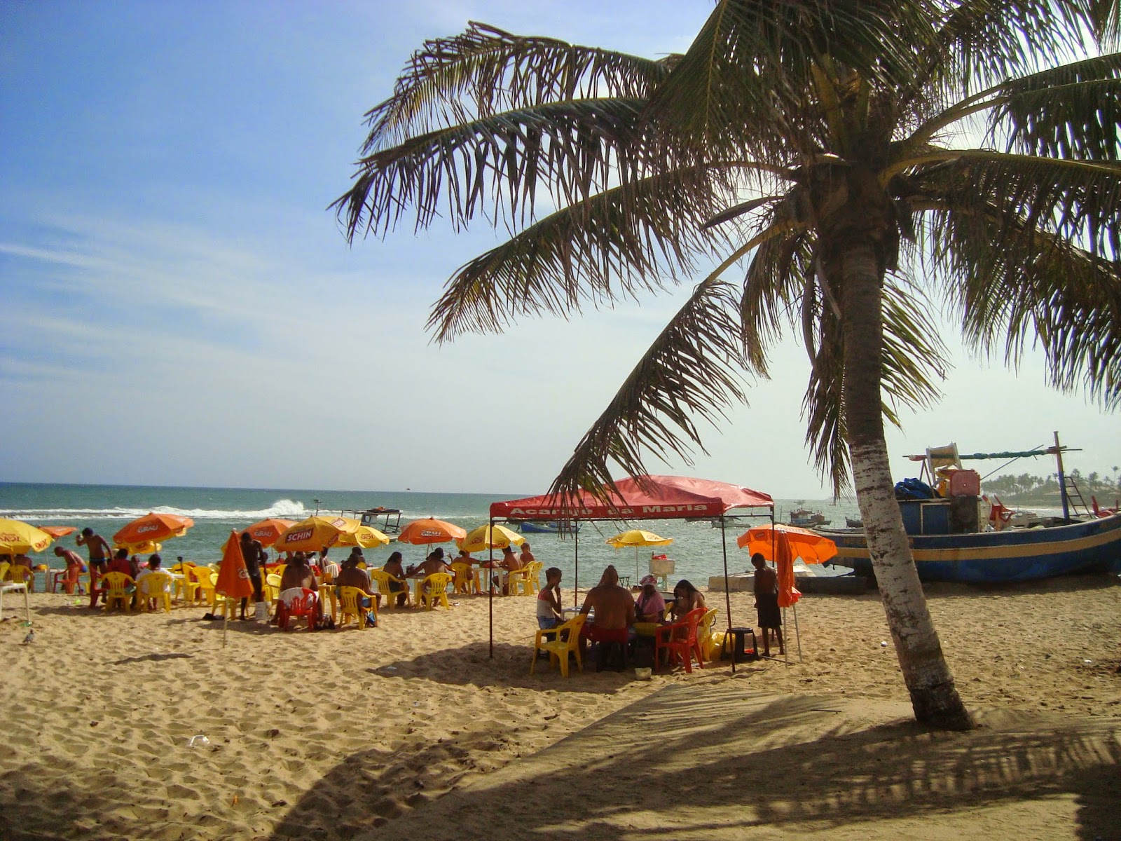 Lugares que já passei: Praia de Arembepe