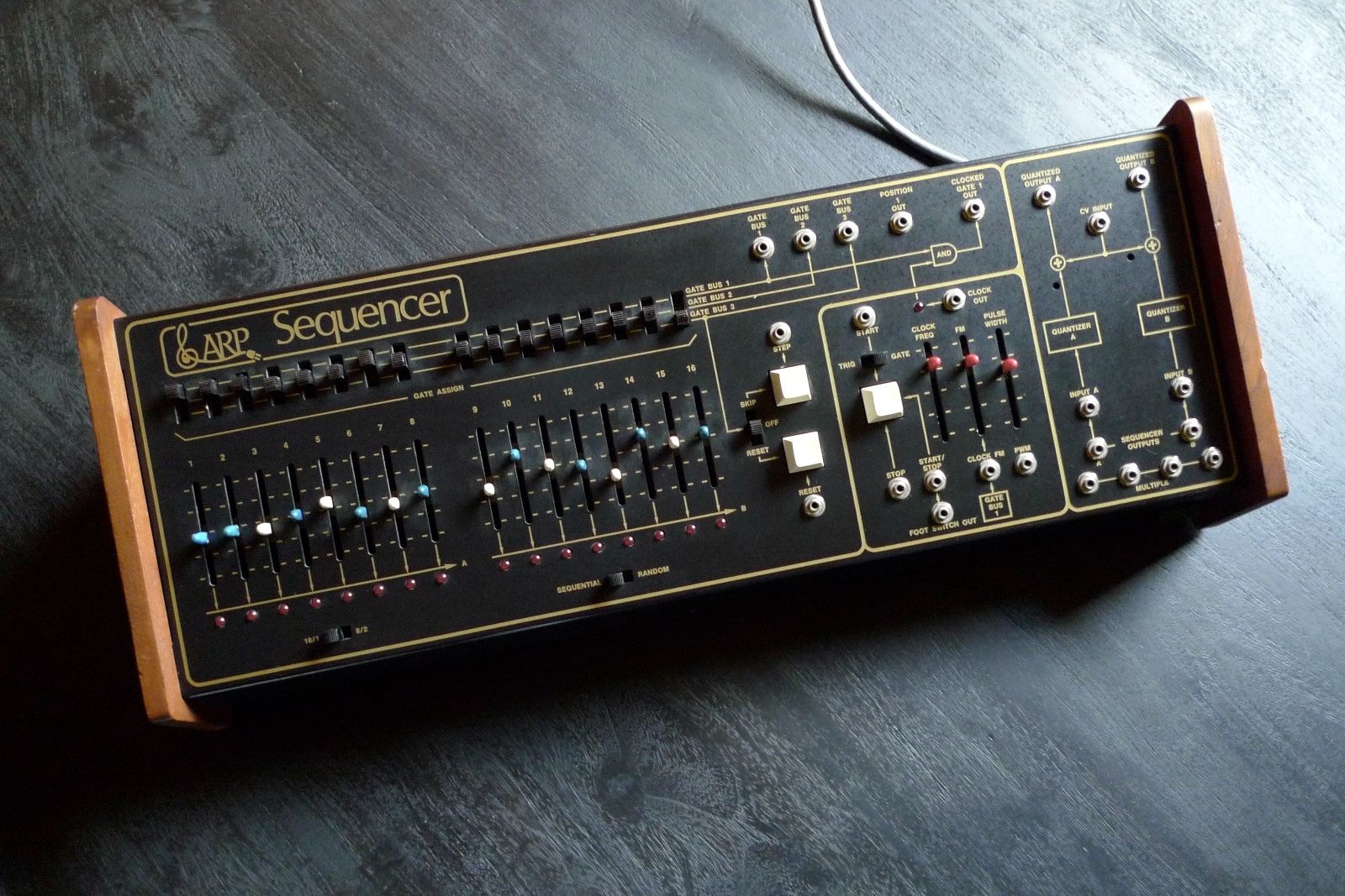 MATRIXSYNTH: ARP 1613 Vintage Analog Sequencer SN 16130012