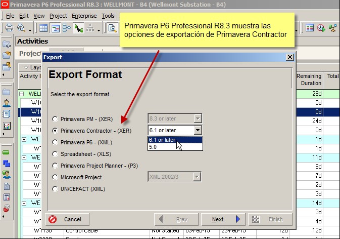 ¿Qué es PRIMAVERA CONTRACTOR? ~ BLOG