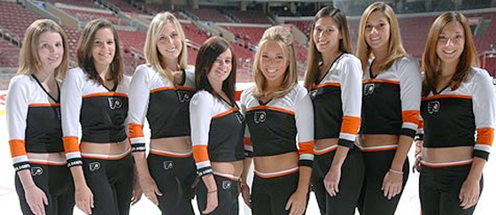 Pongopongo: philadelphia flyers ice girls