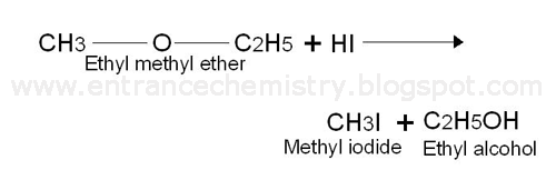 Reaction of Ether with Hydrogen Iodide (HI) | Mastering Chemistry Help