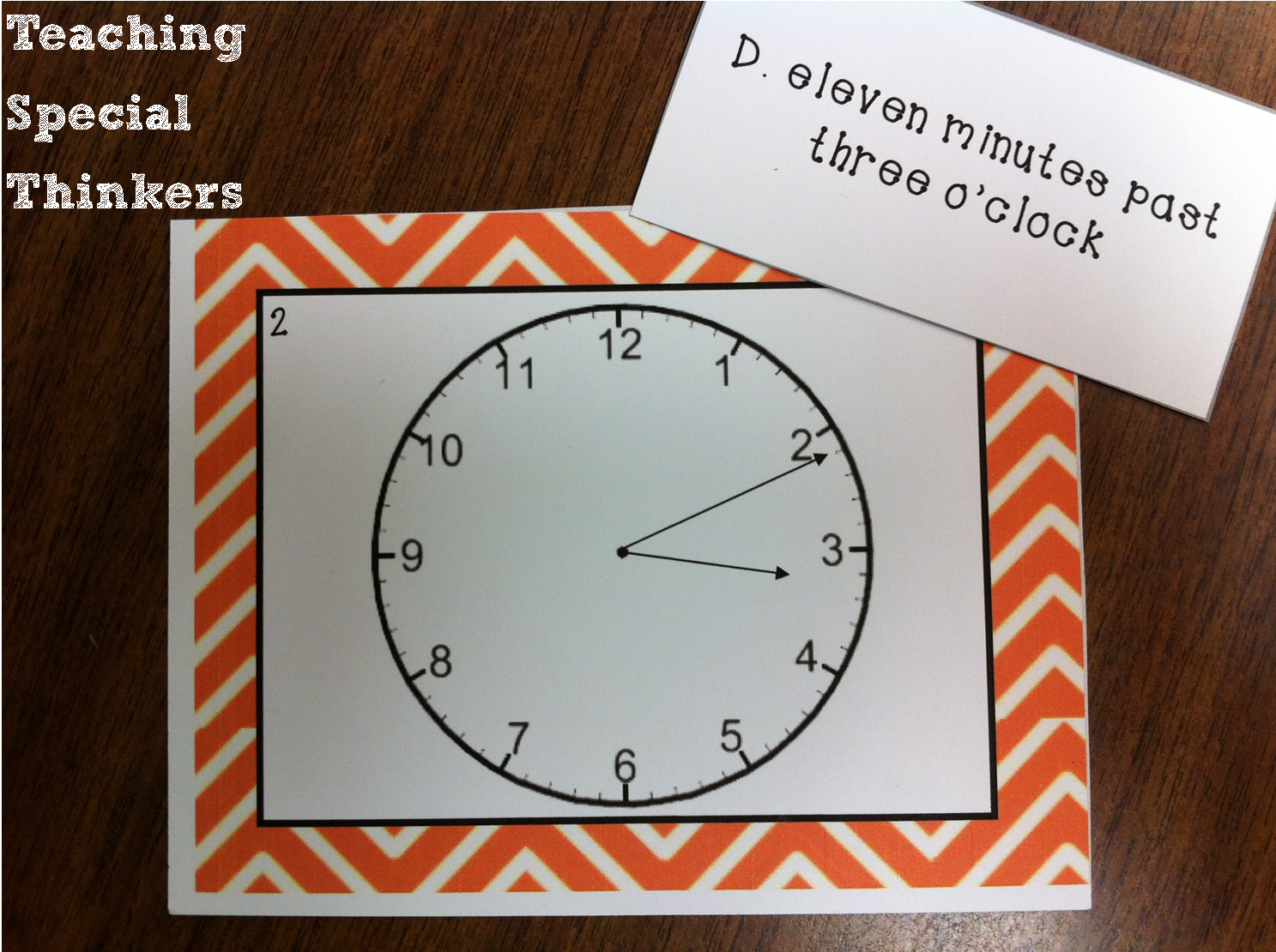 Telling Time is EASY PEASY - Teaching Special Thinkers