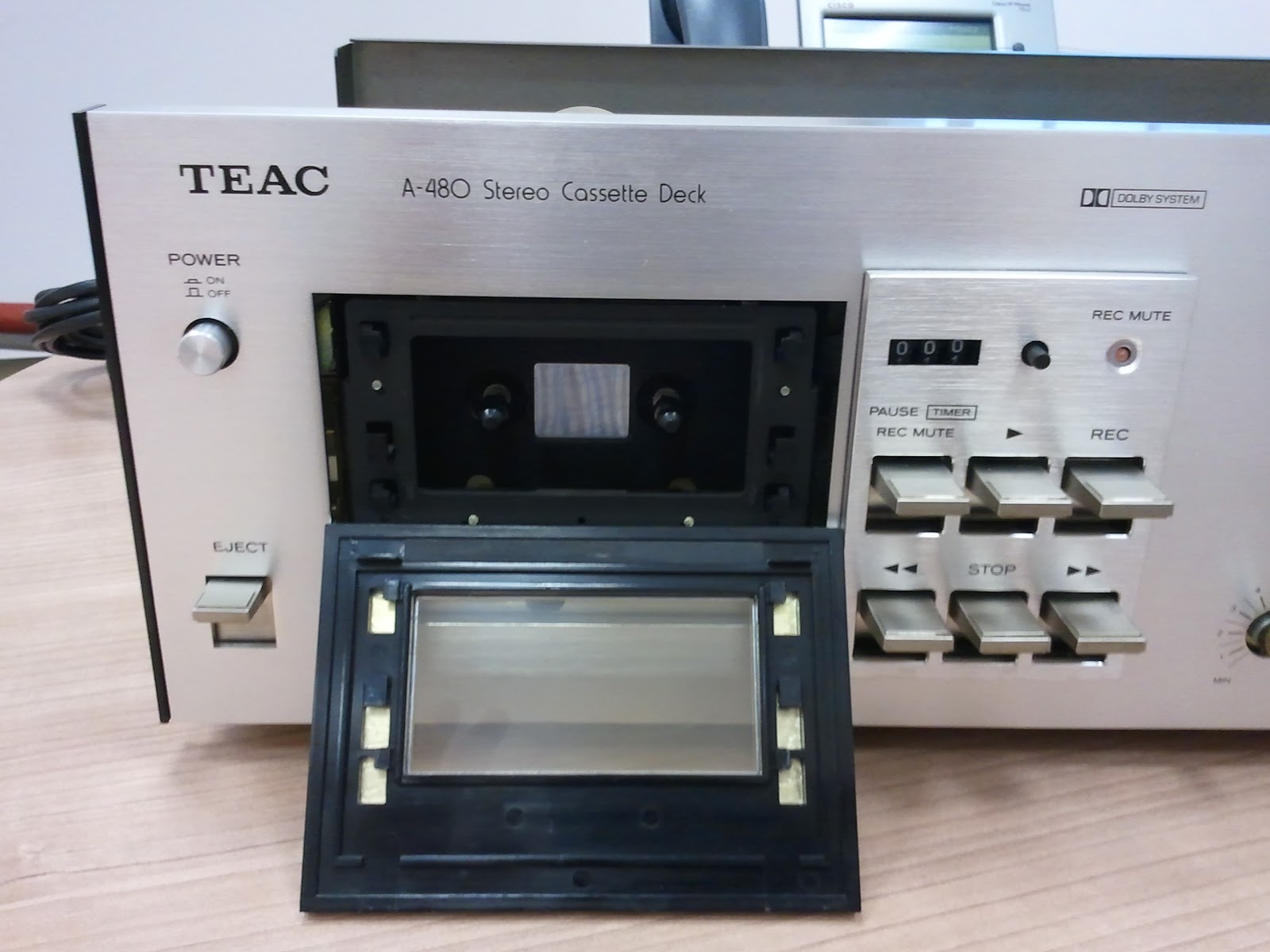 D'ale mele.: Project: Restoring a Teac A-480 Stereo Cassette Deck ...