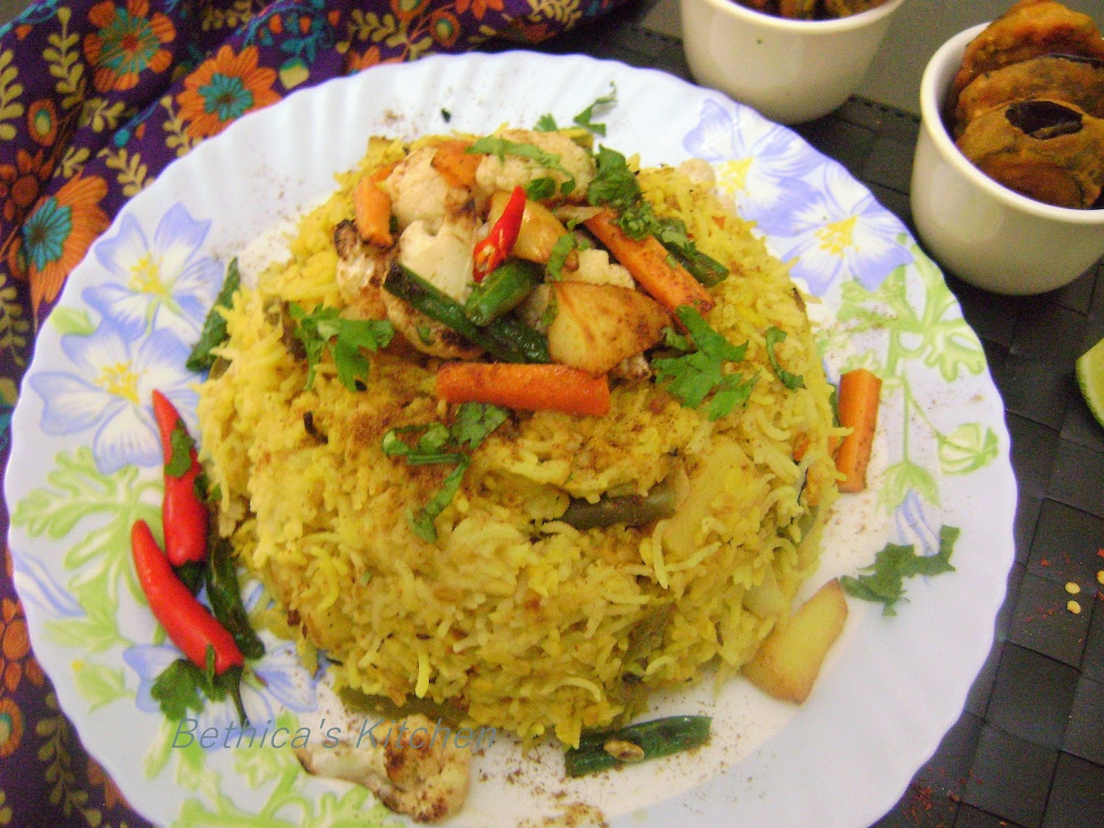 Bethica's Kitchen Flavours: Bengali Bhuna Khichuri / Khichdi (Rice ...