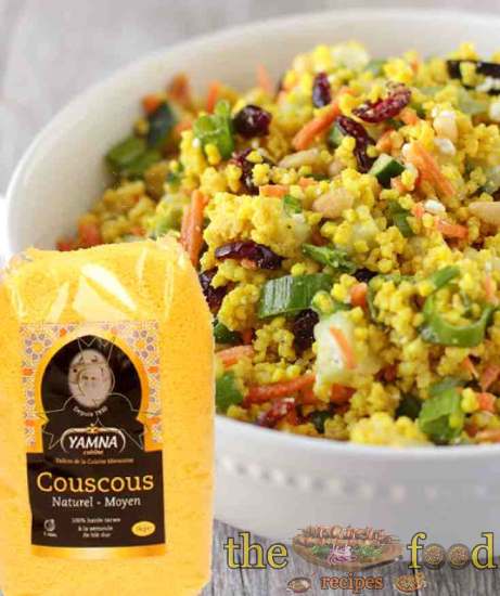 Mediterranean millet couscous recipe