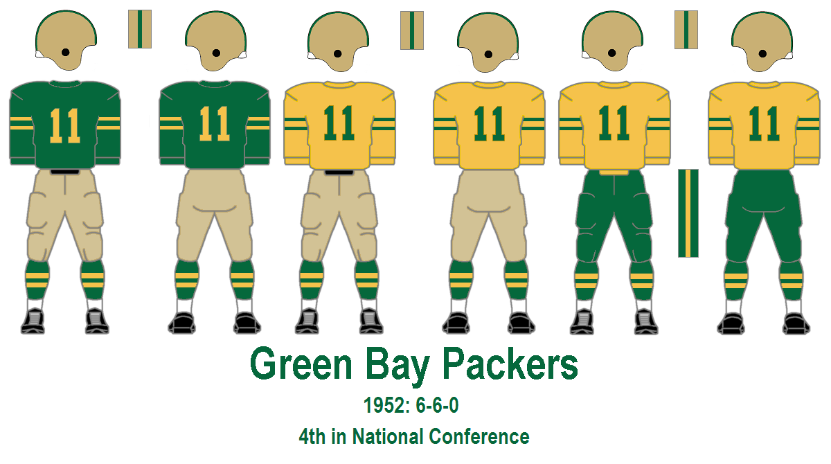 Bill's Update Blog: 1950-56 Green Bay Packers