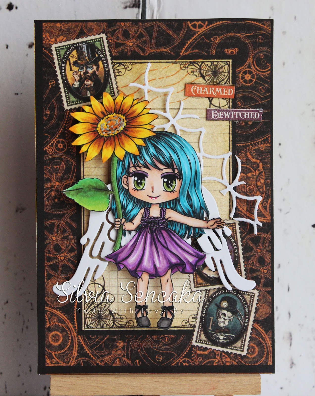 My Craft Diary: Art by Miran Challenge #73-Sunflower Sara