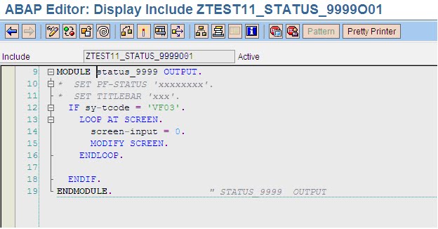 My Experiments with SAP: Adding custom tab to the transaction vf01/vf02 ...