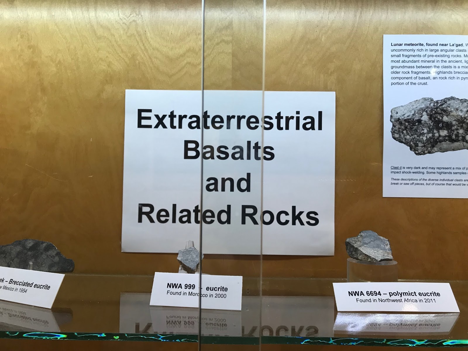 Event #1: UCLA Geology Exhibit