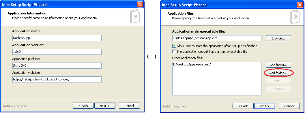 Los trabajos de Sísifo: Java - Bundle JRE inside executable file - Launch4j and Inno Setup