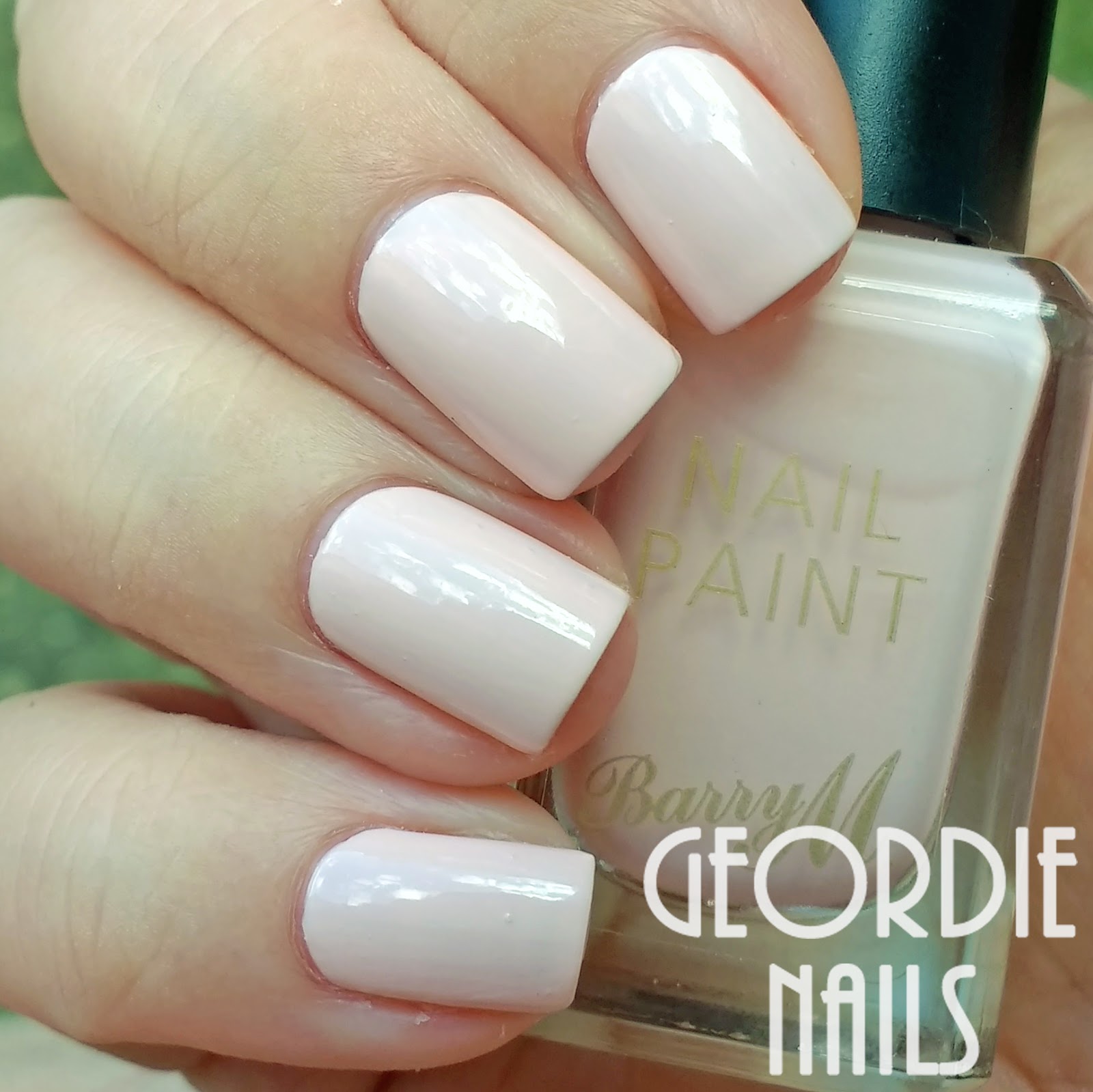 Geordie Nails: Barry M ~ Cashmere and Frost