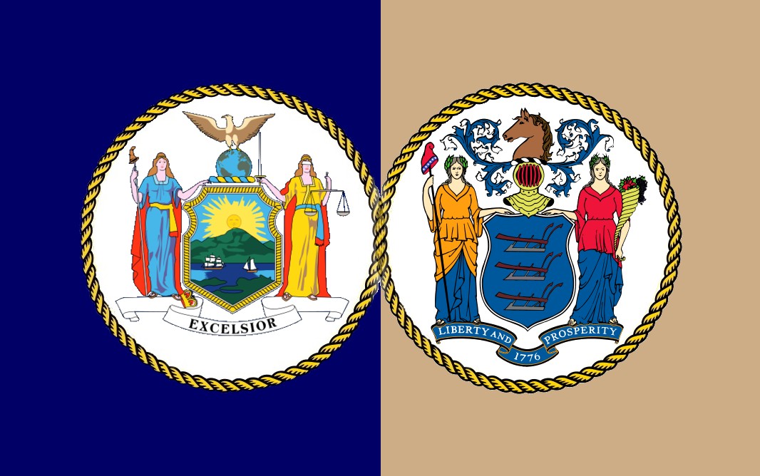 The Voice of Vexillology, Flags & Heraldry: New Jersey and New York ...