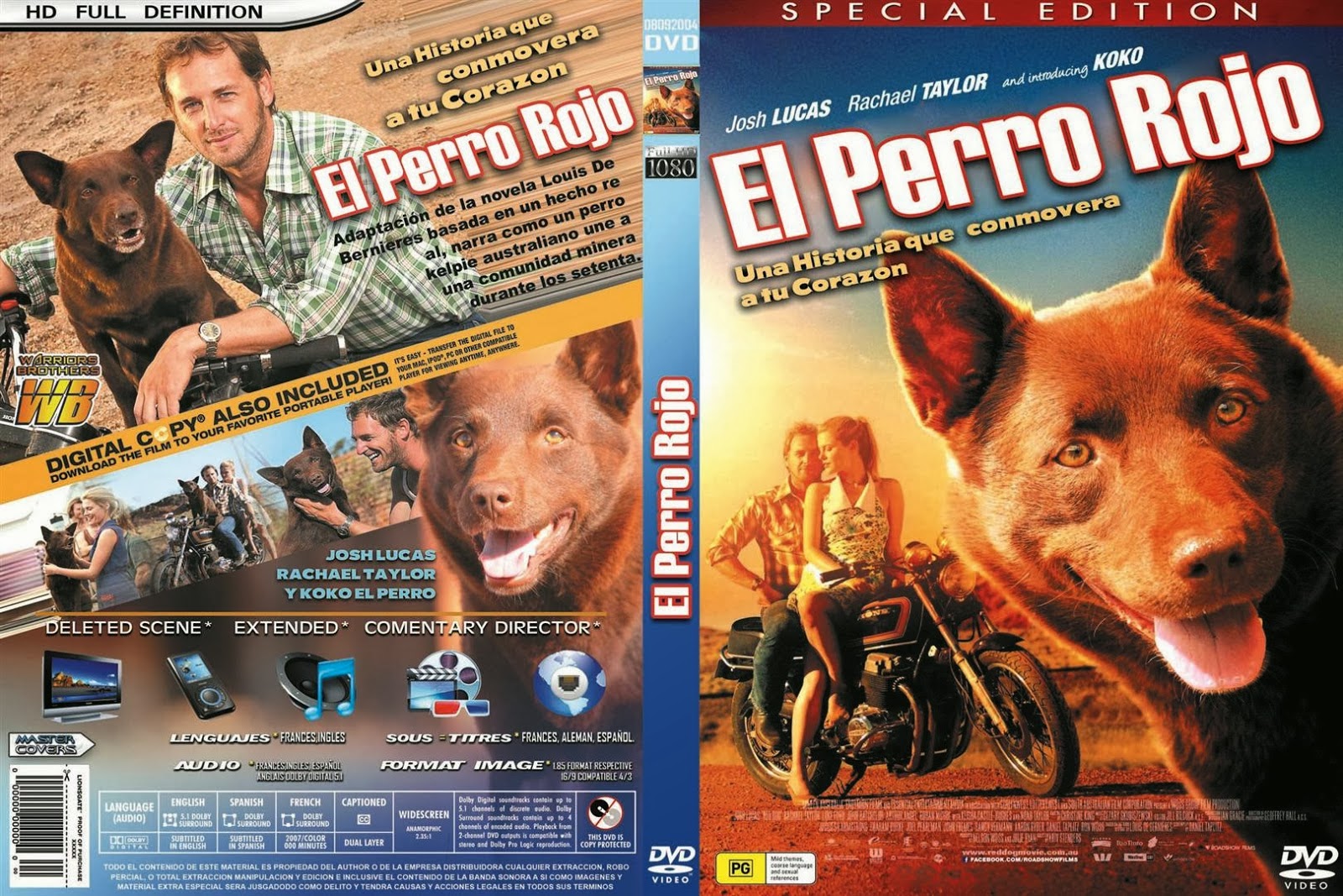 MEGAVIDEO the_J: PERRO ROJO (Red Dog) --- Comedia Drama - Idioma Español