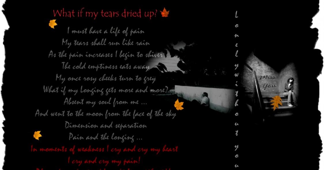 Emo Tears Poem | Wallpapers Quality