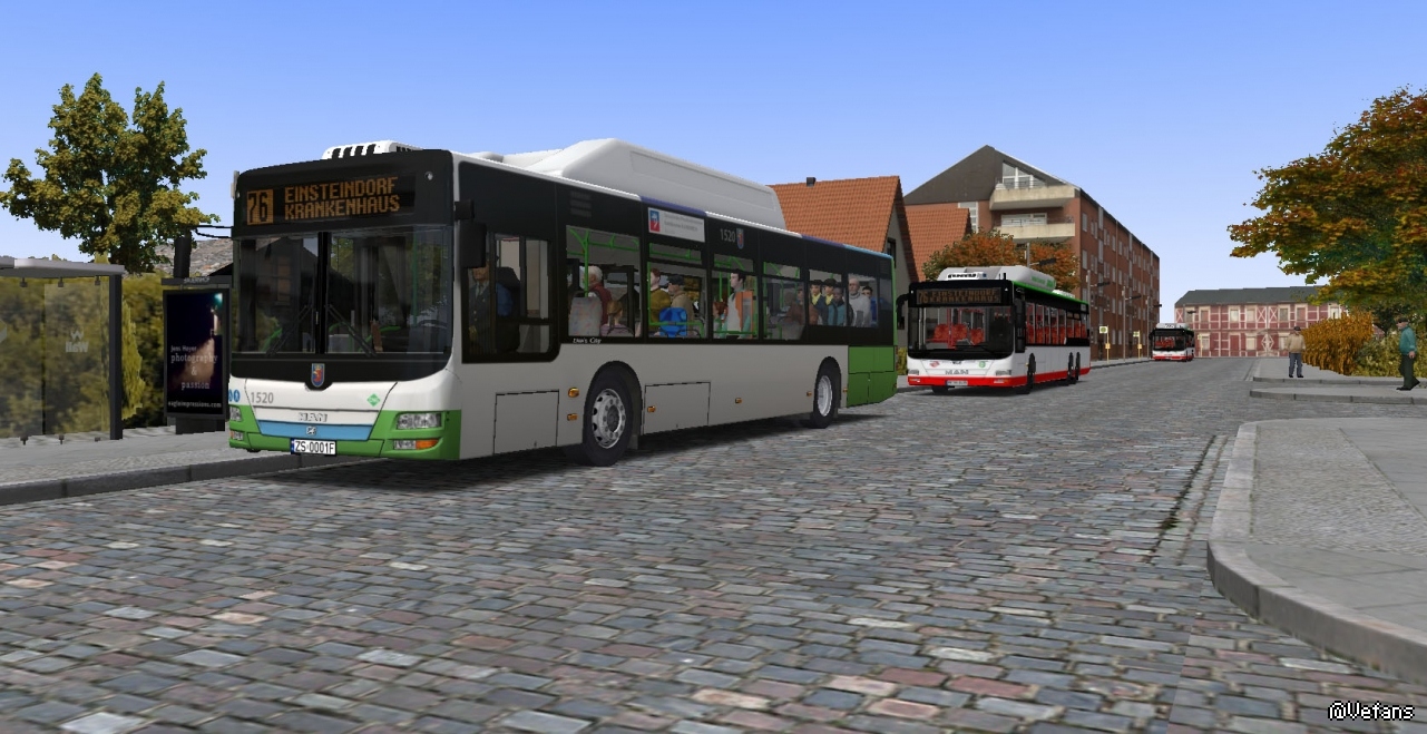 Infinitum Games: OMSI 2 - MAN Lion's City V3D 9.55m + 12m + 18m