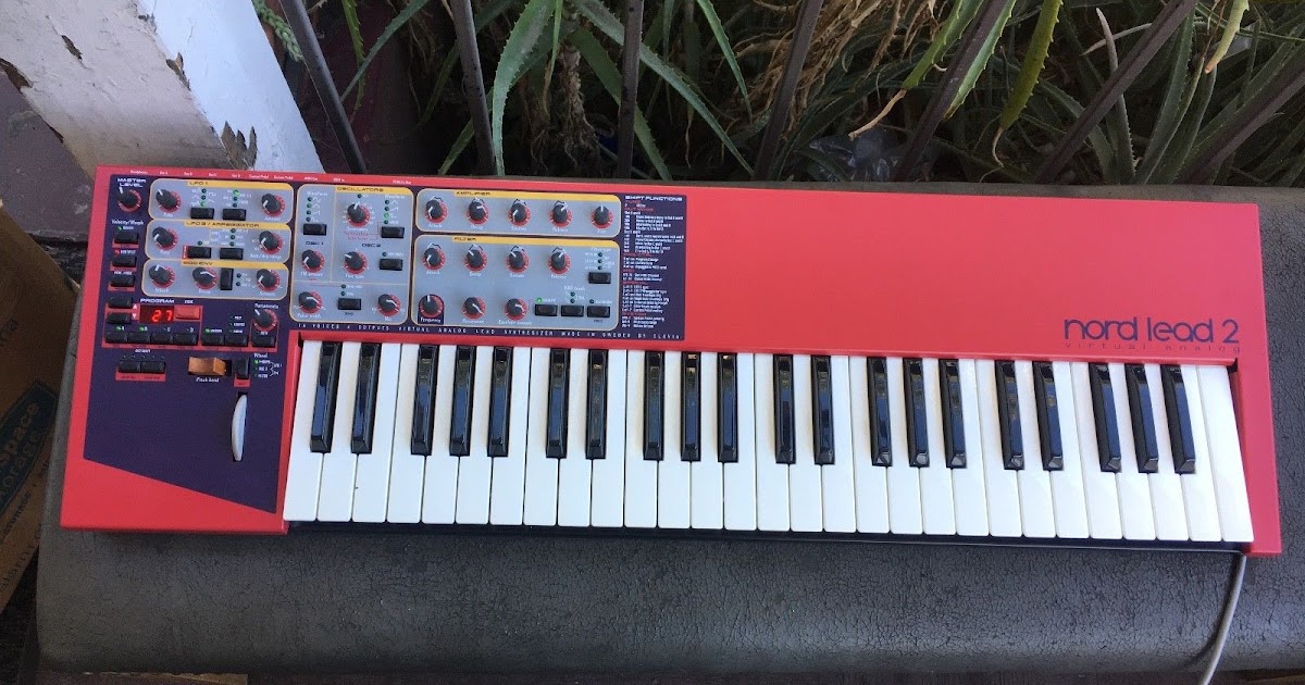 MATRIXSYNTH: Nord Lead 2 Performance Synthesizer