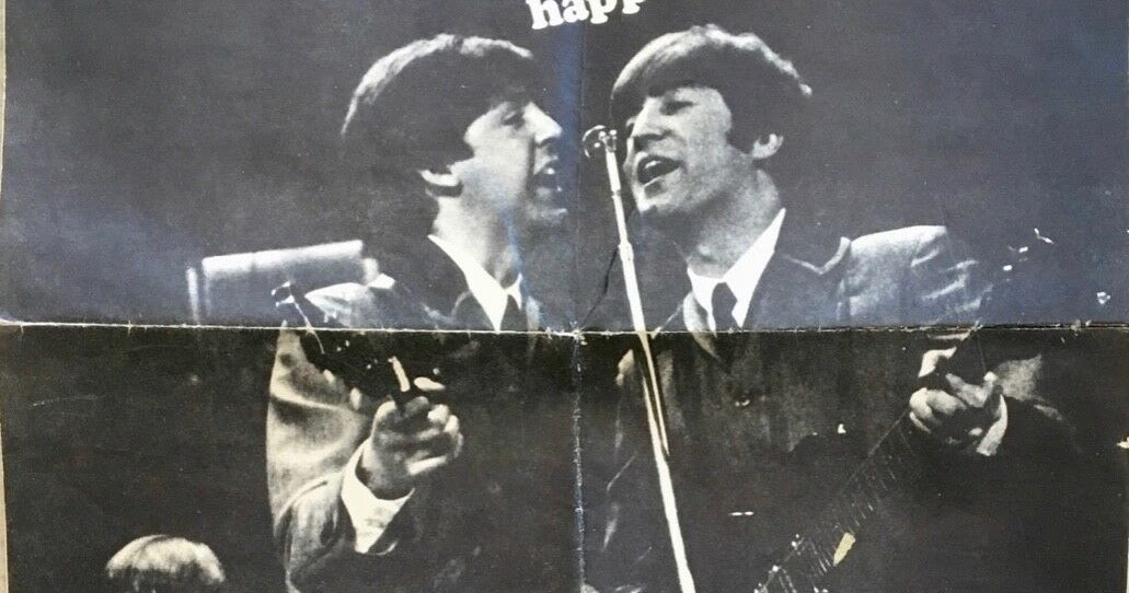 Vintage Beatles Vox amp/instruments pamphlet