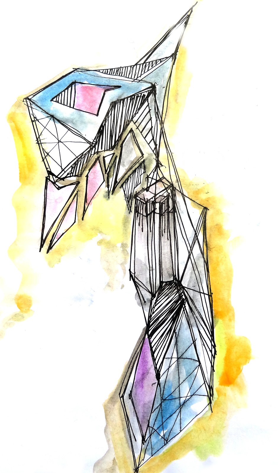 Architecture Sketches March | 2018 PART 1 | Dana Krystle's online portfolio