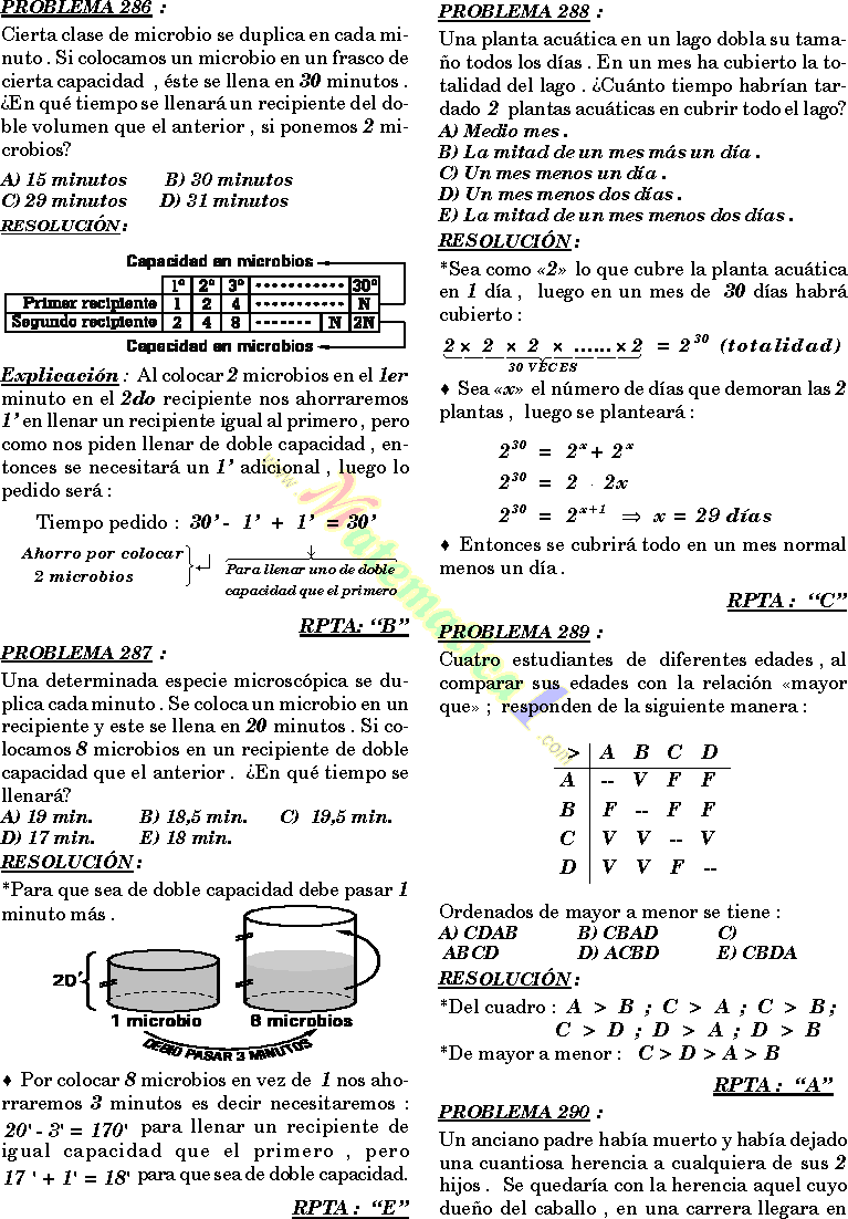 Logica Matemática: Problema logico