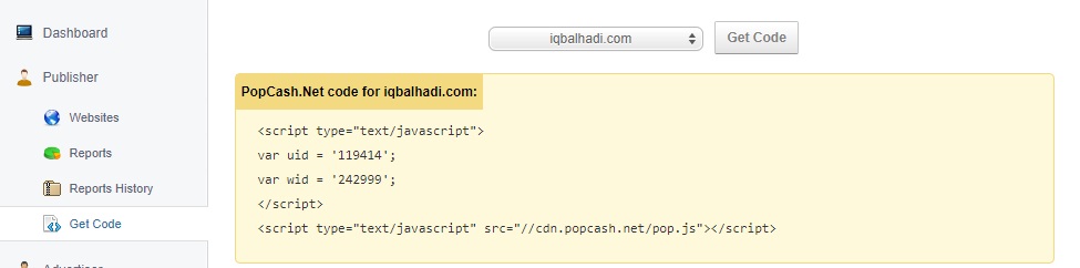 Copy kode script yang diberikan kemudian masukke dashboar blogger lalu ...