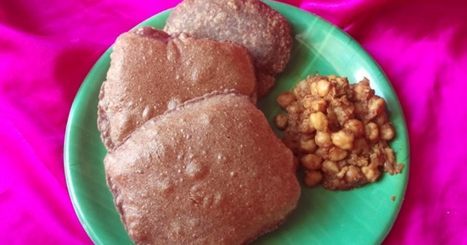 shaziya'srecipes: Ragi poori recipe/finger millets puri recipe