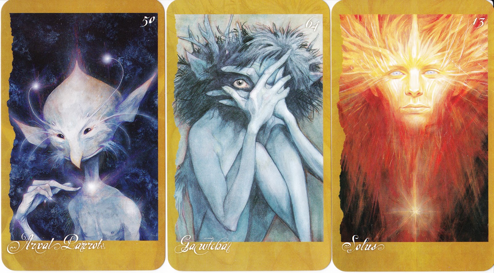 Rowan Tarot: First draw from the Faeries' Oracle