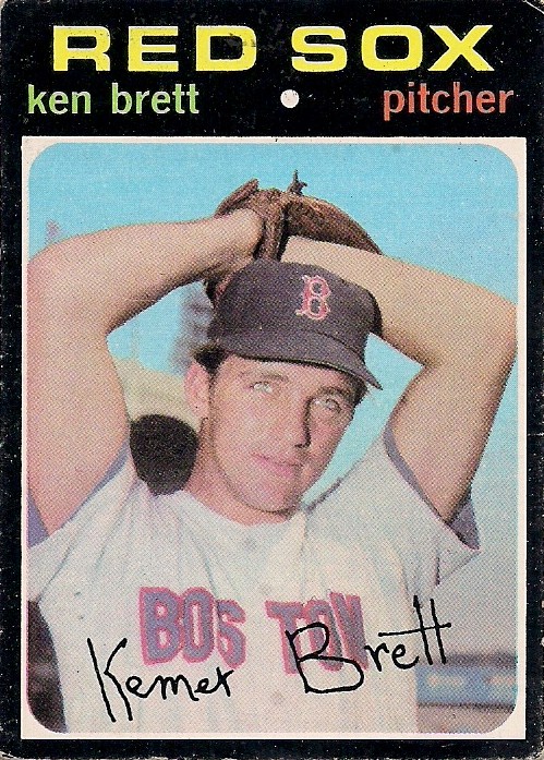 Topps 1971: no. 89 - ken brett