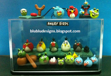Handmade Clay Collection: Angry Birds Collection