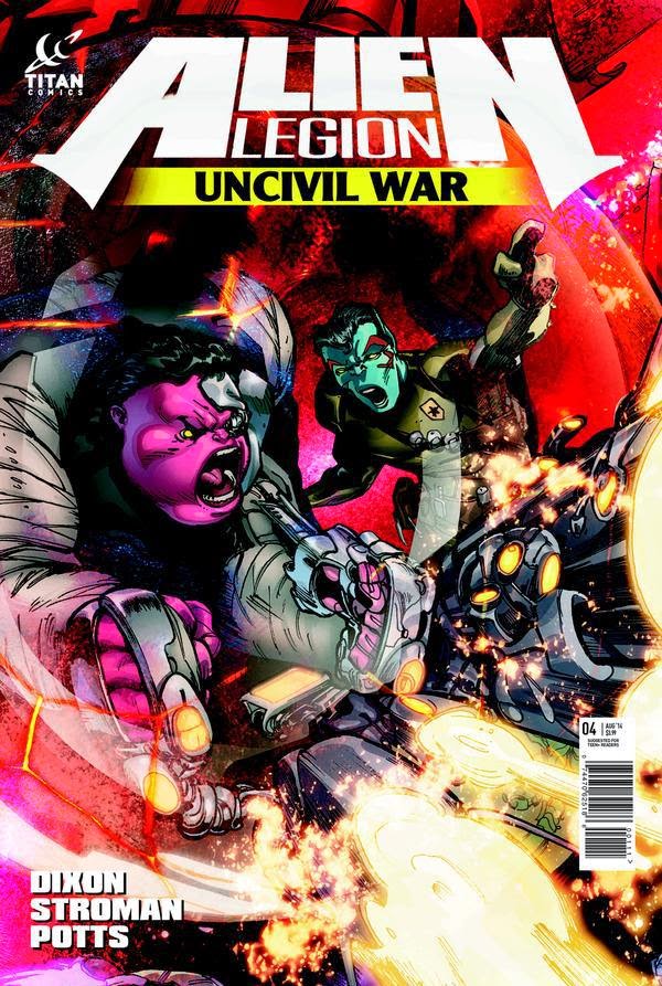 Chuck's Comic of the Day: Alien Legion: Uncivil War #4 (of 4)