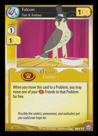 MLP Falcon, Fast & Furious CCG Cards | MLP Merch
