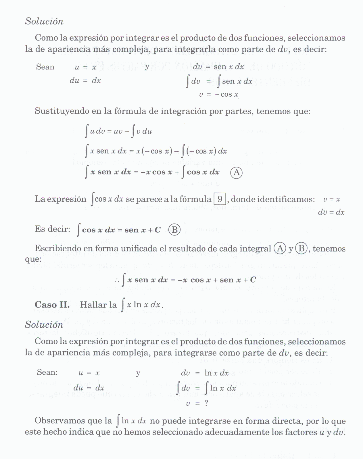 Matemáticas: Tema II Integral Definida (teoria )