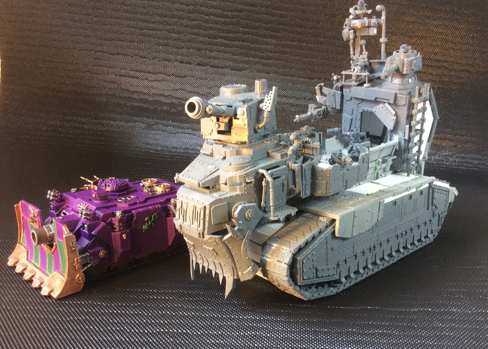 Tabletop Apocalypse: Converted Ork Battlewagon - Seriously Huge!