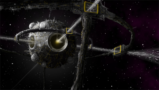 Andrea Susini works: planet - orbital view