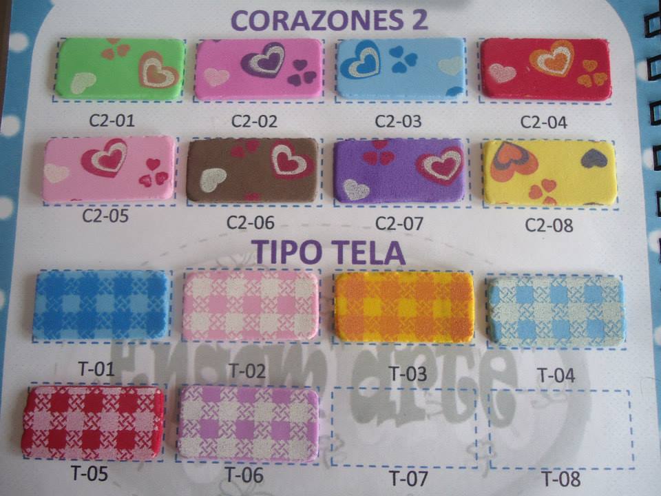 Fomy-tk del Maestro: Catalogo de Fomy estampado.