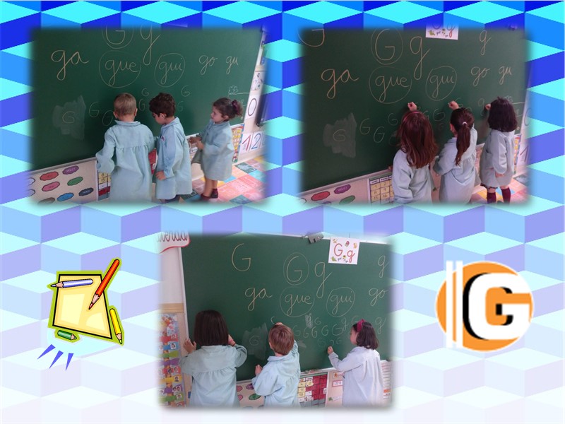 Infantil en San Vicente de Paúl: Letra G