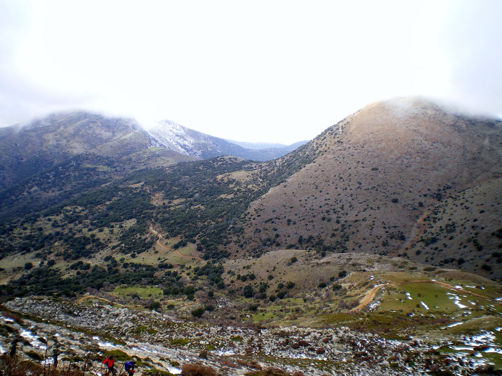 Club de Senderismo Los Escuderos de Rus (Jaen): PIEDRA JAÉN POR CARA SUR