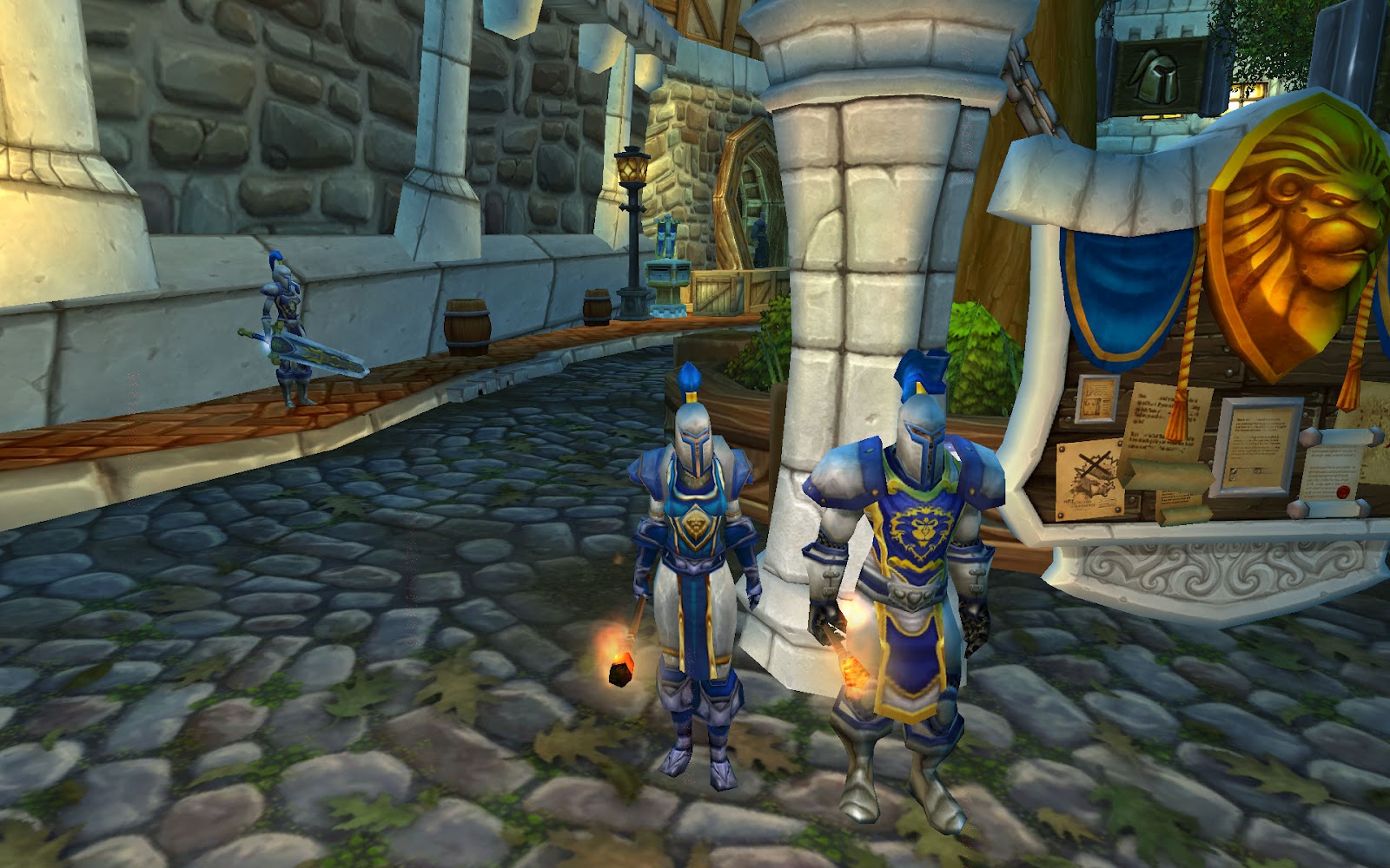 The Indecisive Gamer: My Transmog: Stormwind City Guard