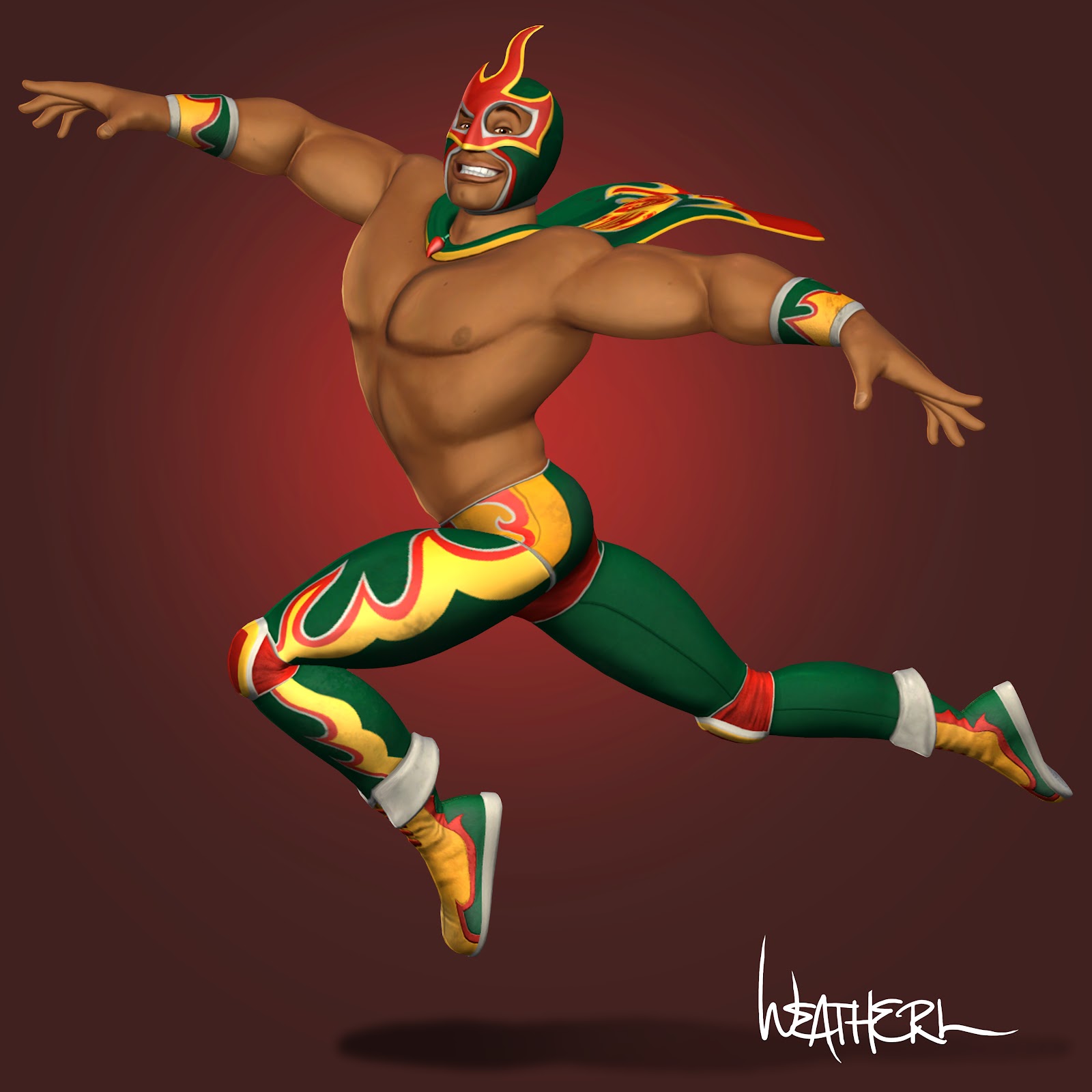 Andrew Weatherl, Skribbles n' Stuff: PAIN Playable Characters