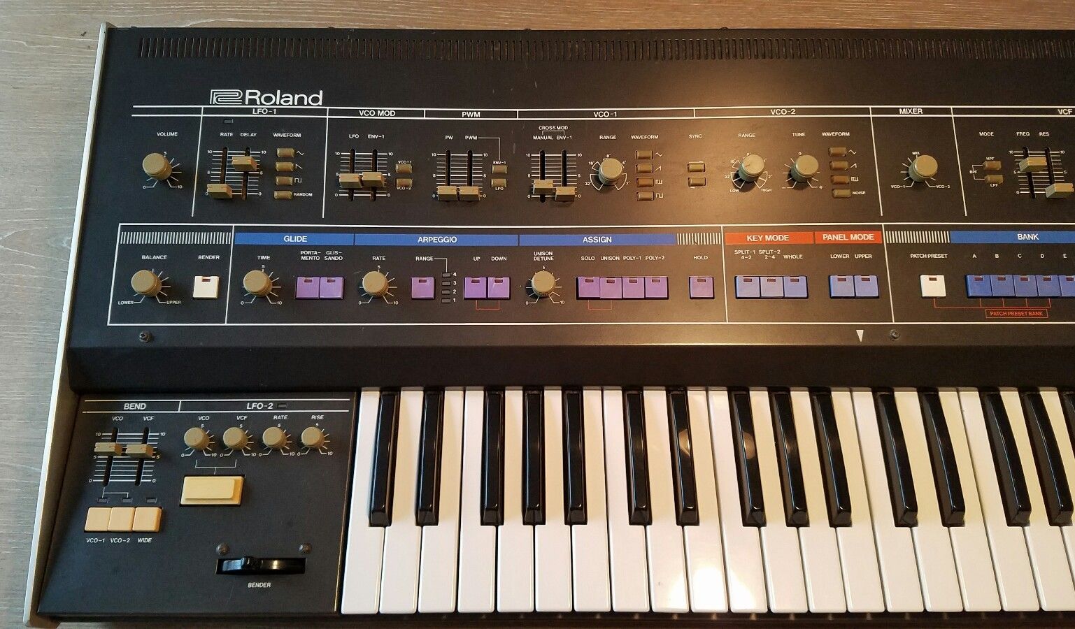 MATRIXSYNTH: Professionally Restored Roland Jupiter 6 Keyboard Synthesizer