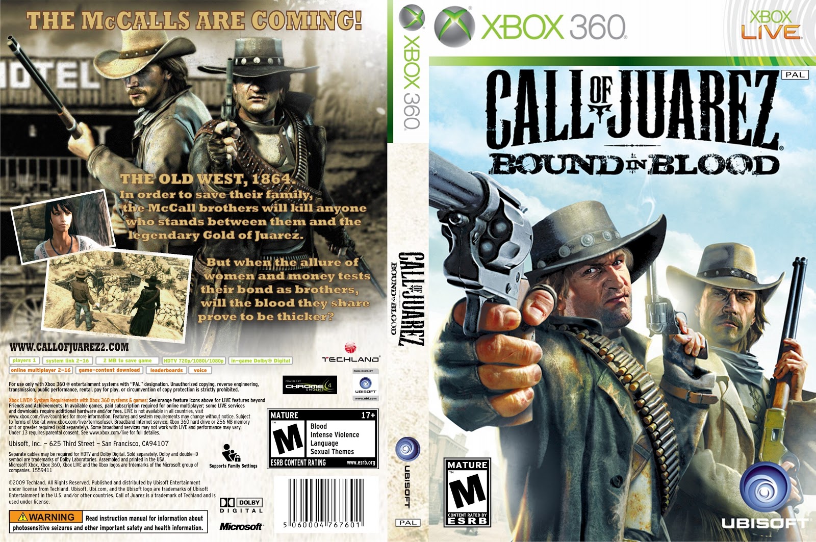 Call Of Juarez Bound In Blood