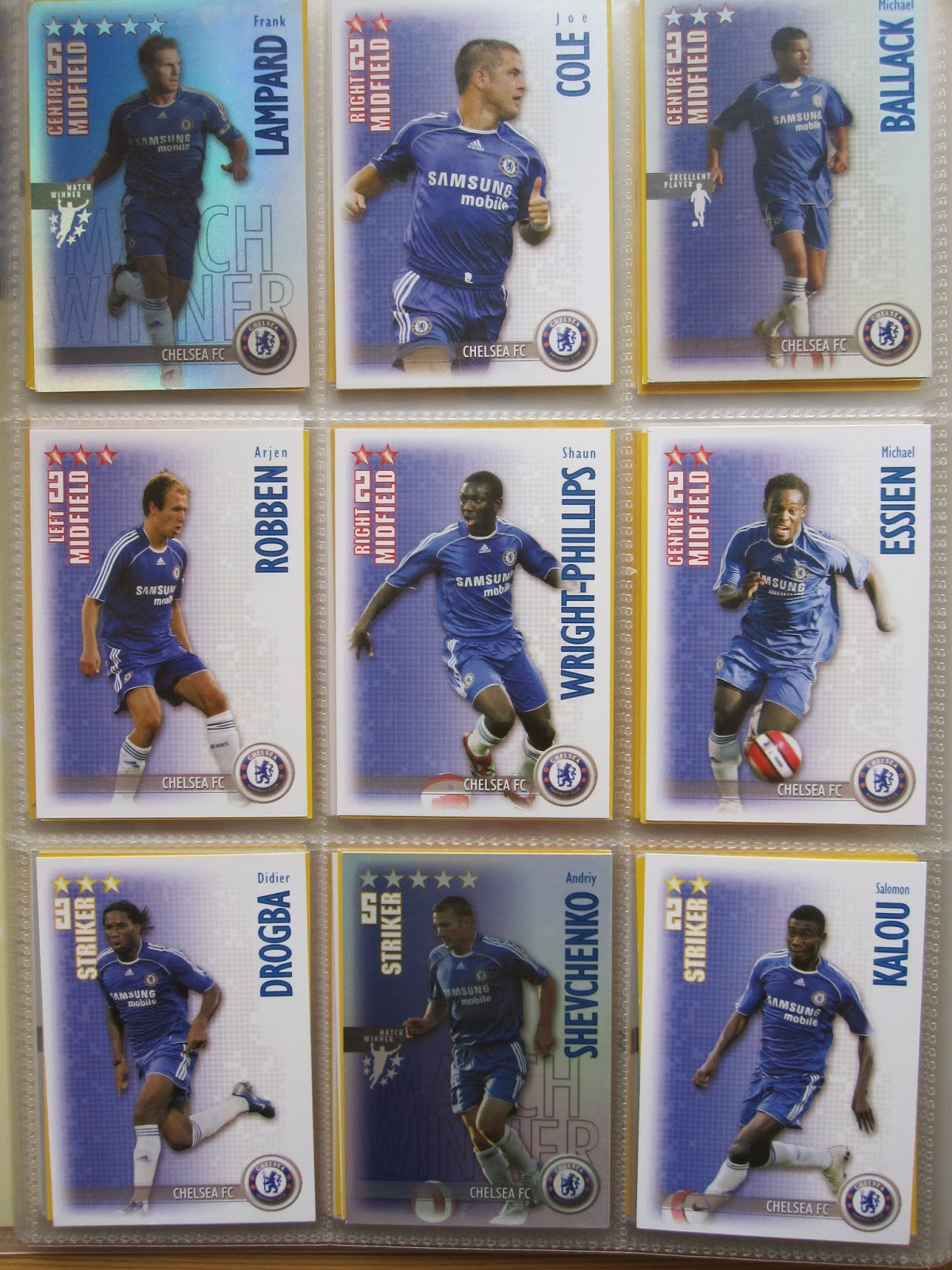 Only Good Stickers: Premier League Shoot Out 2006-2007 (cards)