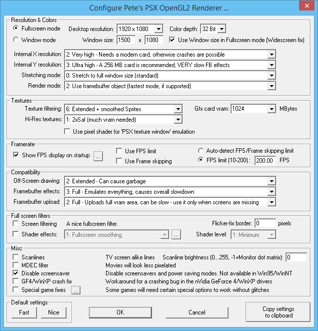 Blog de Emulación.: [Guia] ePSXe v1.9.0 (Playstation Emulator ...