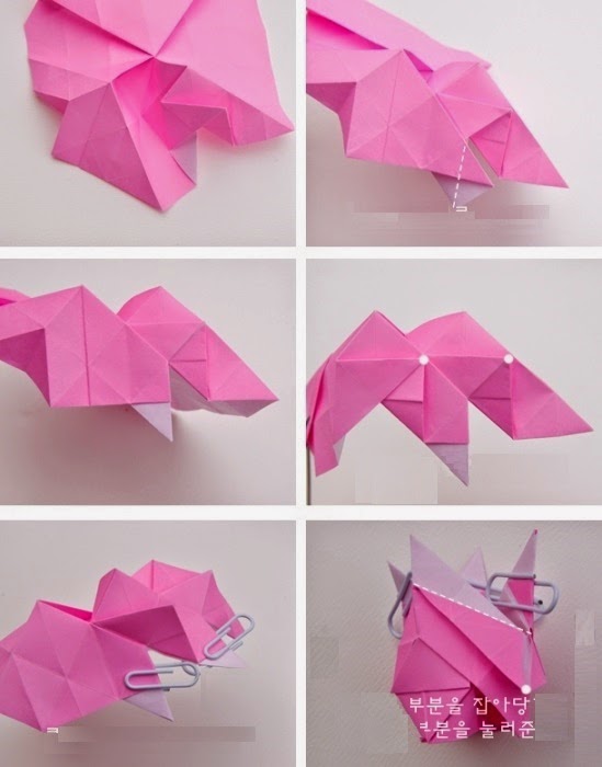 origami rose easy instructions ~ art and craft kids